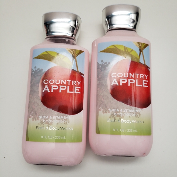 Bath & Body Works | Bath & Body | Bath Body Works 2 Country Apple Body Lotion | Poshmark